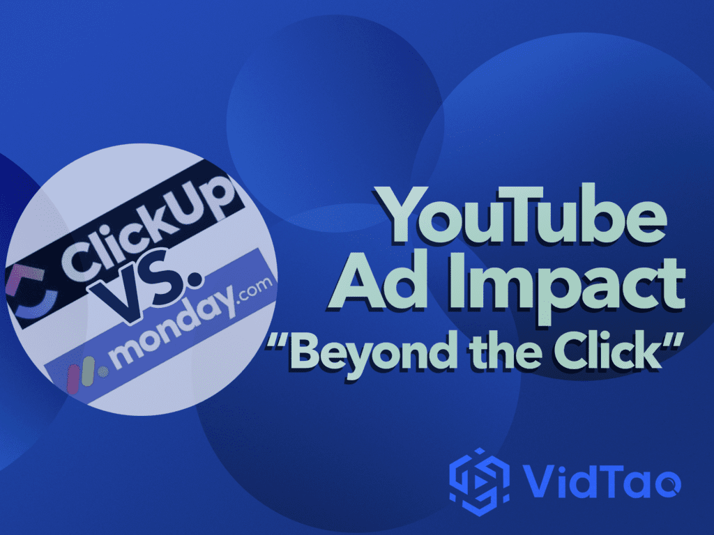 YouTube Ad Impact “Beyond the Click”: ClickUp vs. Monday.com Case Study ...