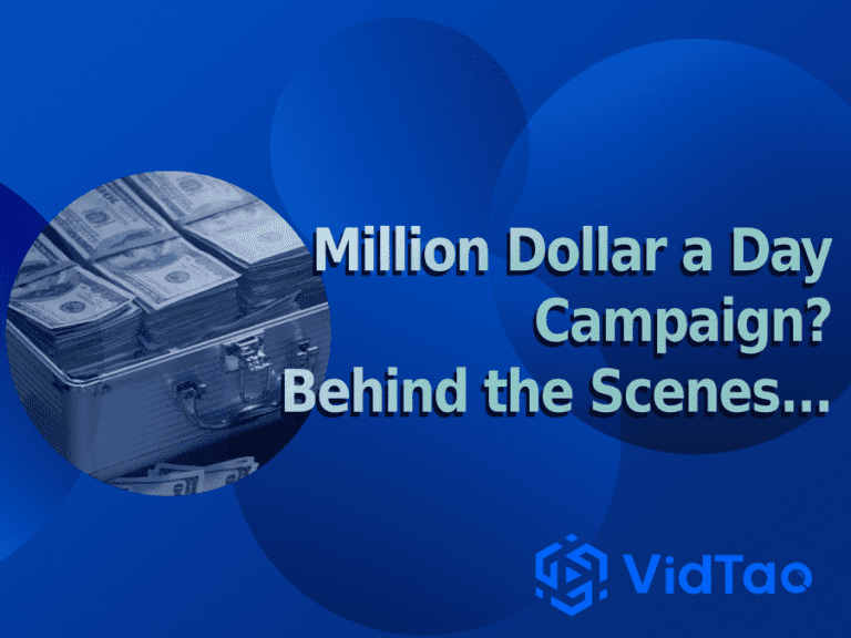 Million Dollar a Day Campaign? Behind the Scenes… | VidTao YouTube Ads ...