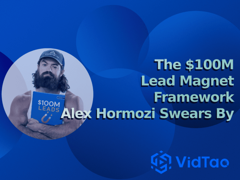 The $100M Lead Magnet Framework Alex Hormozi Swears By | VidTao Ad Library